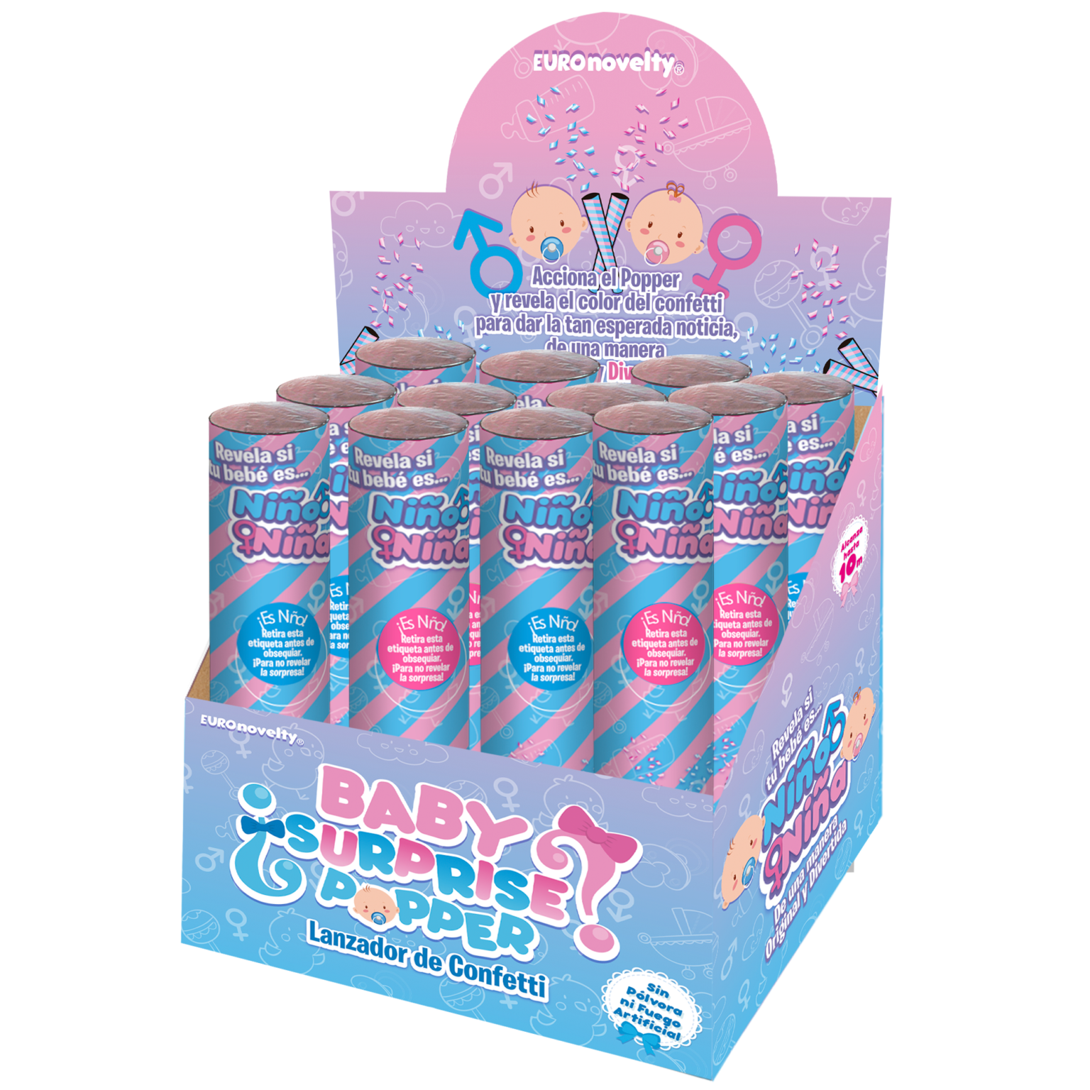 BABY POPPER 20 CM - Euro Novelty