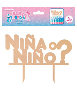 CAKE TOPPER "NIÑA O NIÑO" - Euro Novelty
