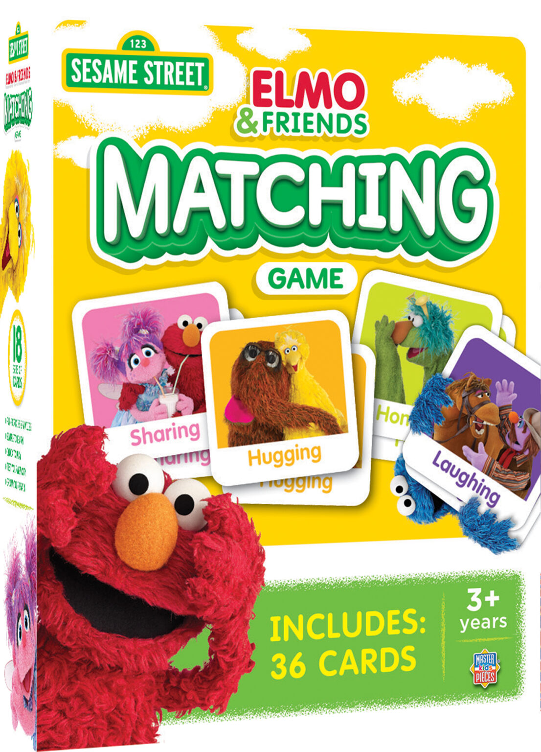 JUEGO DE EMPAREJAMIENTO DE ELMO Y AMIGOS - Euro Novelty